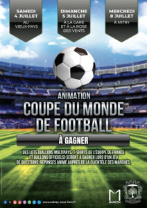 Animations des marchés "Coupe du monde de foot" - Aulnay-sous-bois.fr